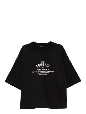 SONGZIO Paint On T-shirt - Black
