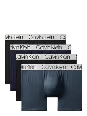 Calvin Klein Chromatic 4-pack Trunk - Black / Peacoat / Turbulence / Black