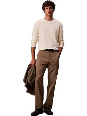 Calvin Klein 90s Straight Pants - Taupe Tone