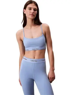 Calvin Klein Modern Sport Low Impact Sports Bra - Frozen Fjord