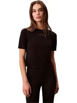 Calvin Klein Crewneck Short-sleeve T-shirt - Black