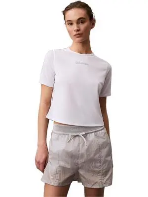 Calvin Klein Crewneck Short-sleeve T-shirt - Brilliant White