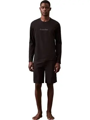 Calvin Klein Terry Lounge Shorts - Black