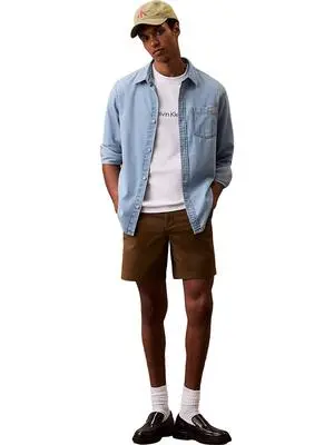 Calvin Klein Slim Chino Shorts Beech