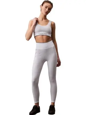 Calvin Klein Rib Sport Leggings - Brilliant White