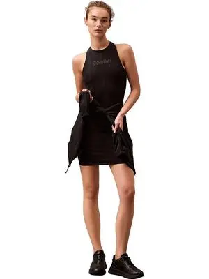 Calvin Klein Rib Sport Dress - Black Beauty