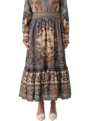 Zimmermann Printed Skirt - Blue