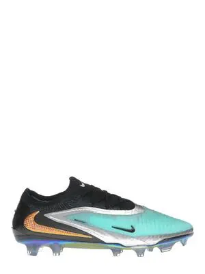 Nike Phantom 6 Low Elite FG Soccer Cleats Chrome/black