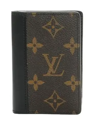 LOUIS VUITTON Pocket Organizer Monogram Macassar NM Multicolor