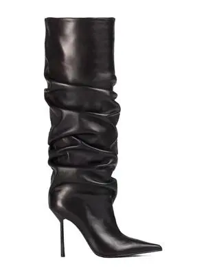 LE SILLA 100mm Bella Knee-high Boots - Black