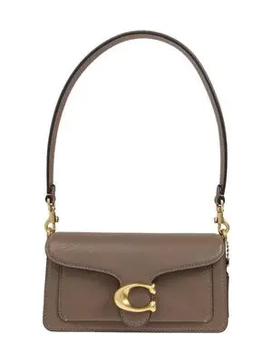 COACH Tabby 20 Leather Crossbody Bag Grey