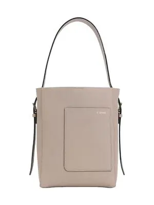 VALEXTRA Small Bucket Bag - Beige