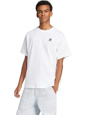Adidas Trefoil Essentials Oversized Tee - White