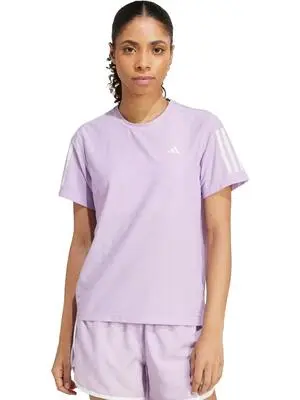Adidas Own The Run Tee - Powder Plum