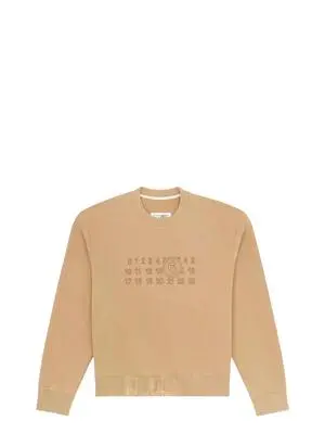 MAISON MARGIELA Cotton Sweatshirt Neutrals