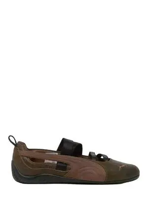 PUMA Speedcat Elasticated Strap Sneakers - Brown