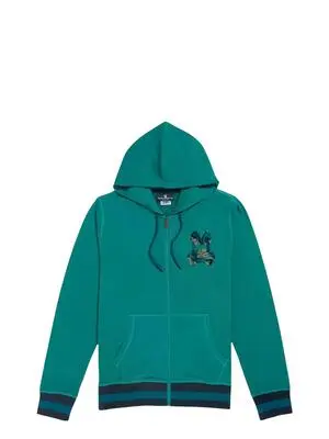 Psycho Bunny Howgate Zip-up Hoodie - Green