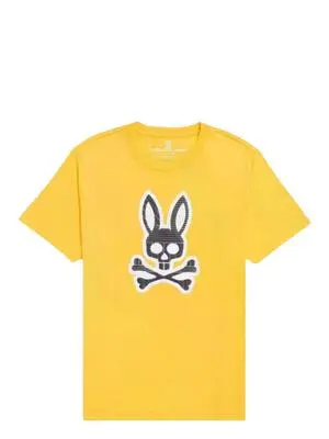 Psycho Bunny Liam T-shirt - Yellow