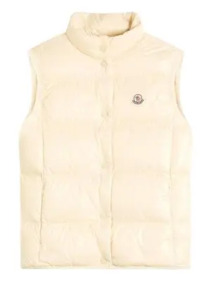 Moncler Badia Puffer Vest Cream