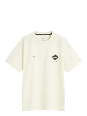 F.C. REAL BRISTOL Authentic Logo T-shirt - Off White