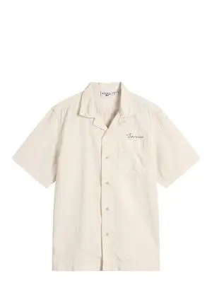 SERVICE WORKS Script Resort Shirt - Salt