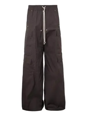 Rick Owens Belas Wide-leg Cargo Trousers - Gray