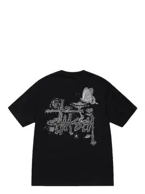 StÜssy In Bloom Tee Shirt - Black