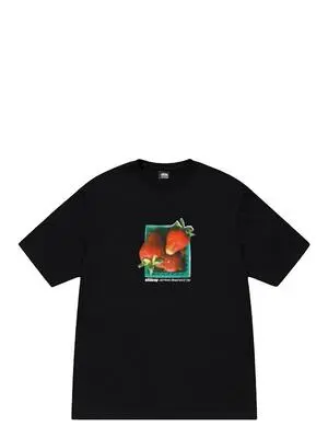 StÜssy Berries Tee Shirt - Black