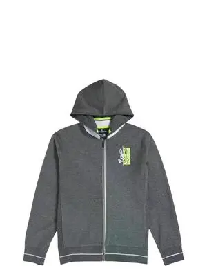 Psycho Bunny Dovedale Hoodie - Grey
