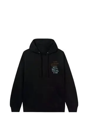 ANTI SOCIAL SOCIAL CLUB Channel 747 Hoodie - Black