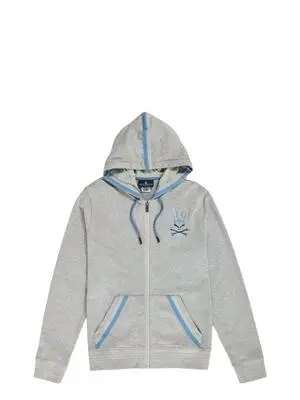 Psycho Bunny Priory Hoodie - Grey