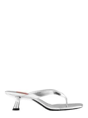 SIMONMILLER Beep Thong Sandal - Silver