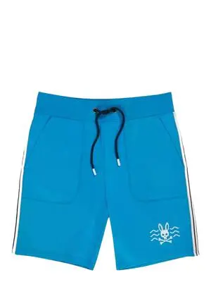 Psycho Bunny Filcham Track Shorts - Blue