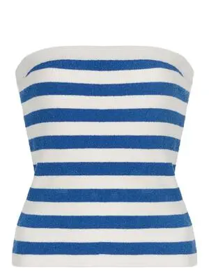 POSSE Ari Striped Terry Top