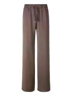 Herno Satin Pants - Brown