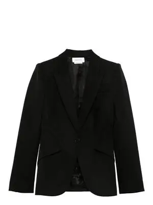 ALEXANDER MCQUEEN Wool Single-Breasted Blazer