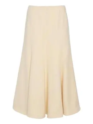 GABRIELA HEARST Ivory Silk Selma Maxi Skirt
