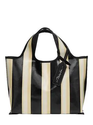 3.1 Phillip Lim Dual Stripe Mini Market Tote - Thyme Multi