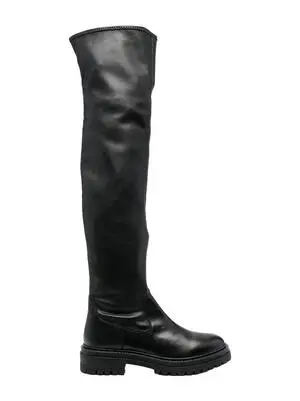 Geox Iridea Over-the-knee Boots - Black