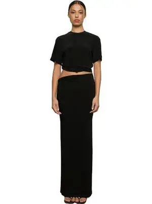 ONE OF OTHERS Kova Maxi Skirt - Black