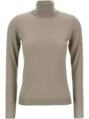 Brunello Cucinelli Roll-neck Sweater - Neutrals