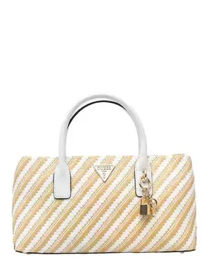 Guess Striped Tote - Neutrals