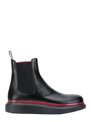 Alexander McQueen Chunky Sole Chelsea Boots - Black