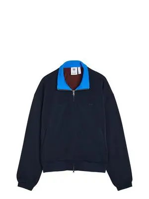WALES BONNER Adidas X Piqué Jersey Track Jacket - Navy
