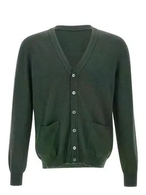 GRAN SASSO Merino Wool Cardigan - Green