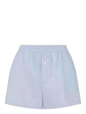 Moschino Elasticated-waist Shorts - Blue