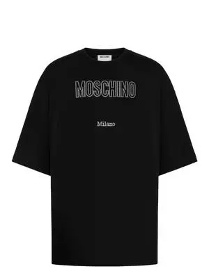 Moschino Logo-print T-shirt - Black