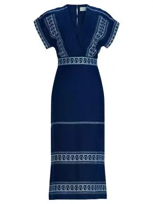 SILVIA TCHERASSI Ady Midi Dress