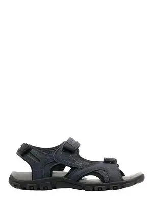 Geox Embossed-logo Sandals - Blue