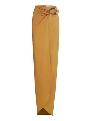 Silvia Tcherassi Gadea Maxi Skirt - Orange